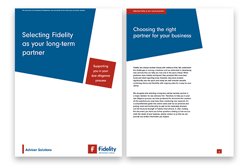 New to Fidelity Adviser Solutions?